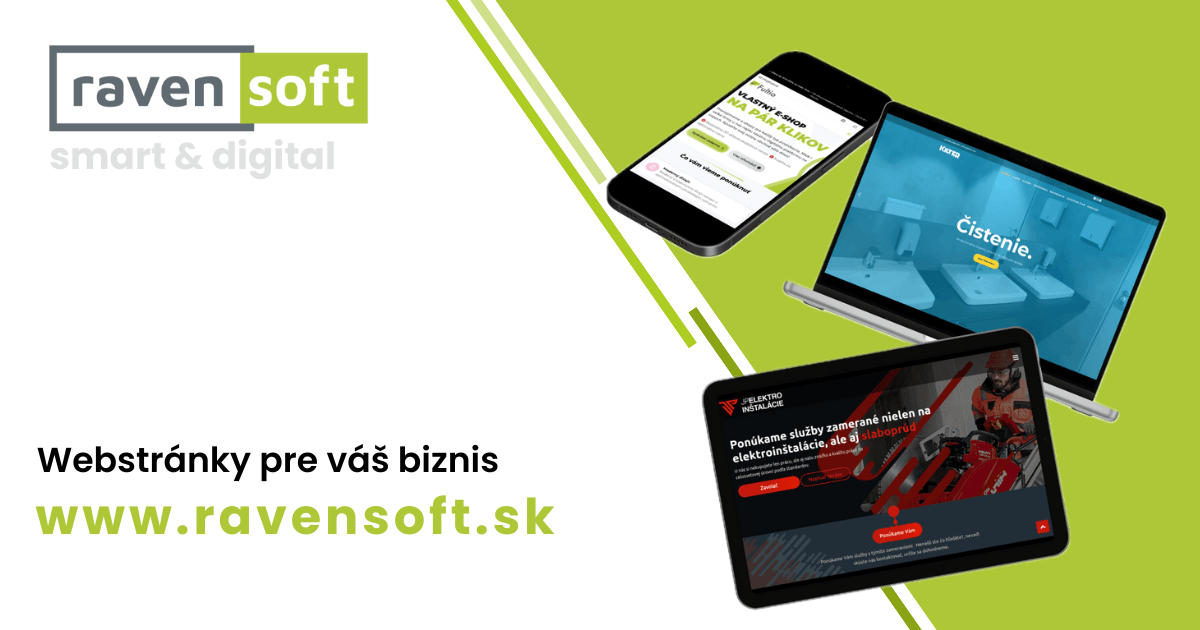 Raven Soft - Tvorba webových stránok a e-shopov | Raven Soft